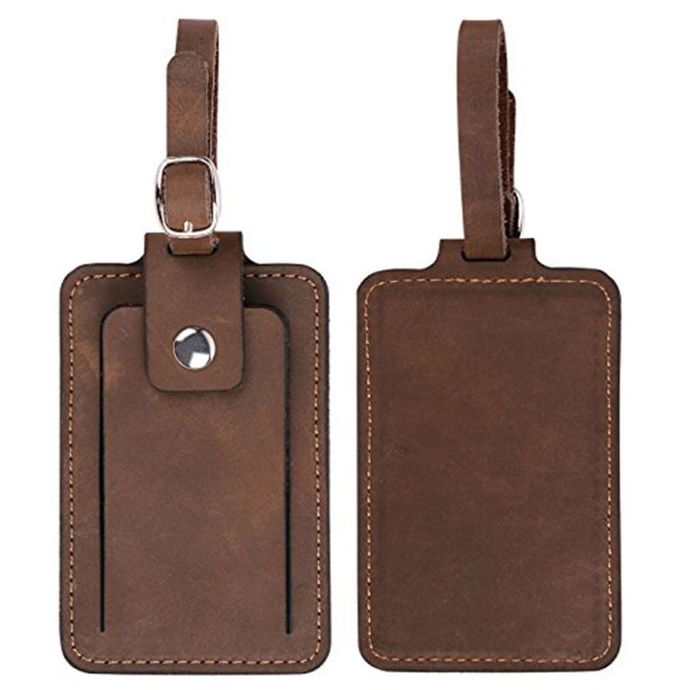 Custom Leather Luggage Tags - Promo Motive | Branded Merchandise Supplier