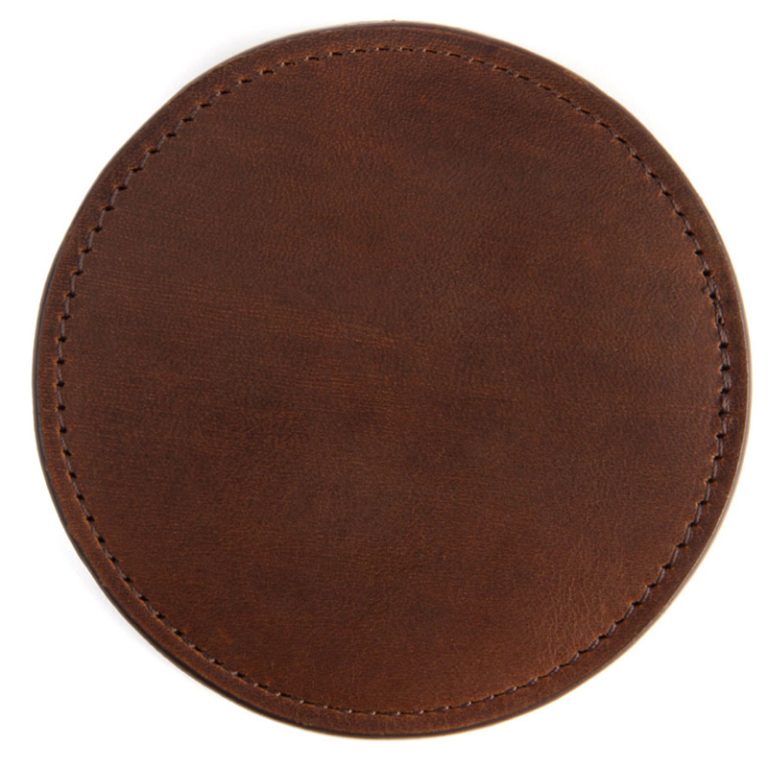 Custom Leather Drink Coasters - Promo Motive | Branded Merchandise Supplier