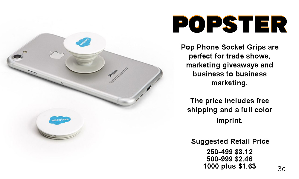 Inexpensive Pop Socket Grips - Promo Motive | Branded Merchandise Supplier